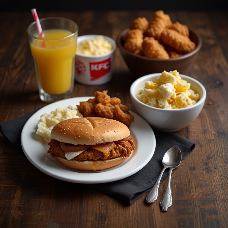 Explore KFC Breakfast Menu For South Africa In 2025