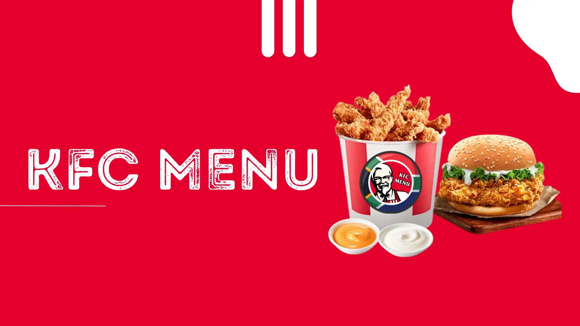 KFC Menu Prices In South Africa - October 8, 2025 October 2025