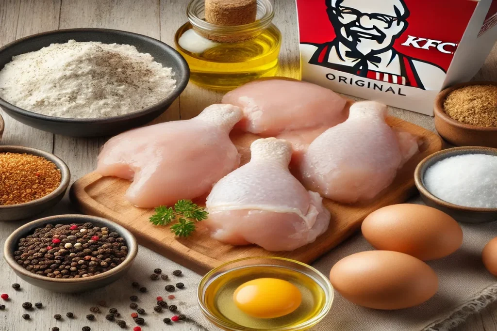 KFC Original Recipe Chicken-Ingredients & Allergen Info 2025